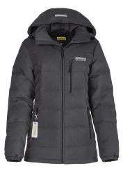 Ponsse women's grey down jacket | Ponsseshop.com
