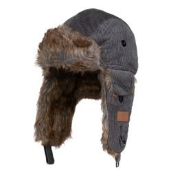 Ponsse sherpa hat, gray | Ponsseshop.com