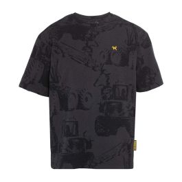Ponsse x Finsket t-shirt, coal | Ponsseshop.com