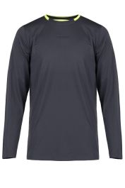 Ponsse Collection Technical long t-shirt, gray | Ponsseshop.com