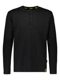 Ponsse x Globe hope Henley shirt, black | Ponsseshop.com